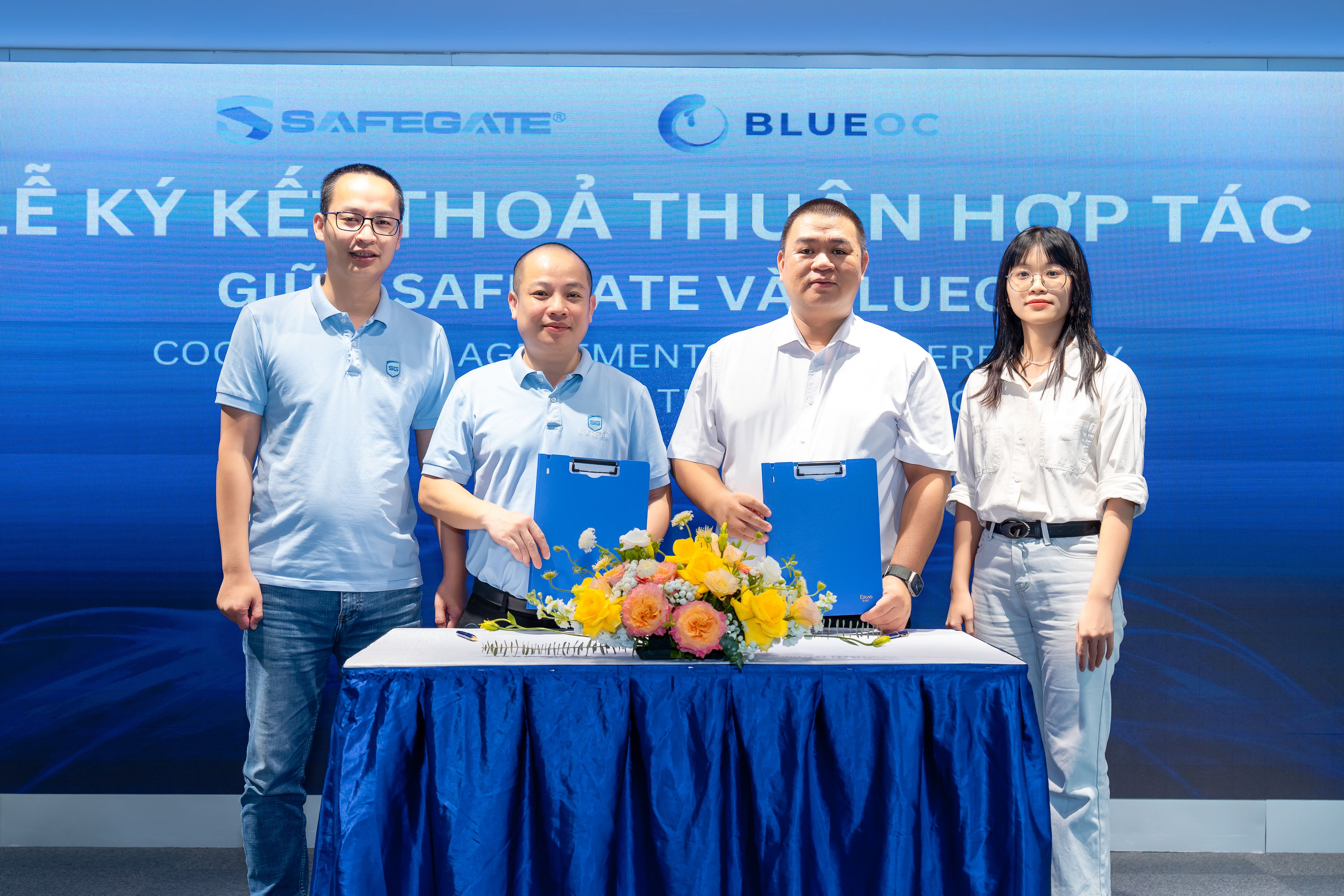 BlueOCとSCSはサイバーセキュリティ分野での協力協定を発表しました。